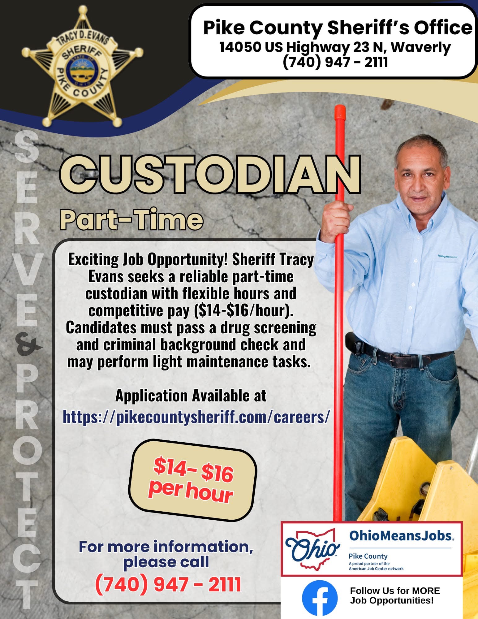 Job Posting – Pike County Sheriffs Office Ohio